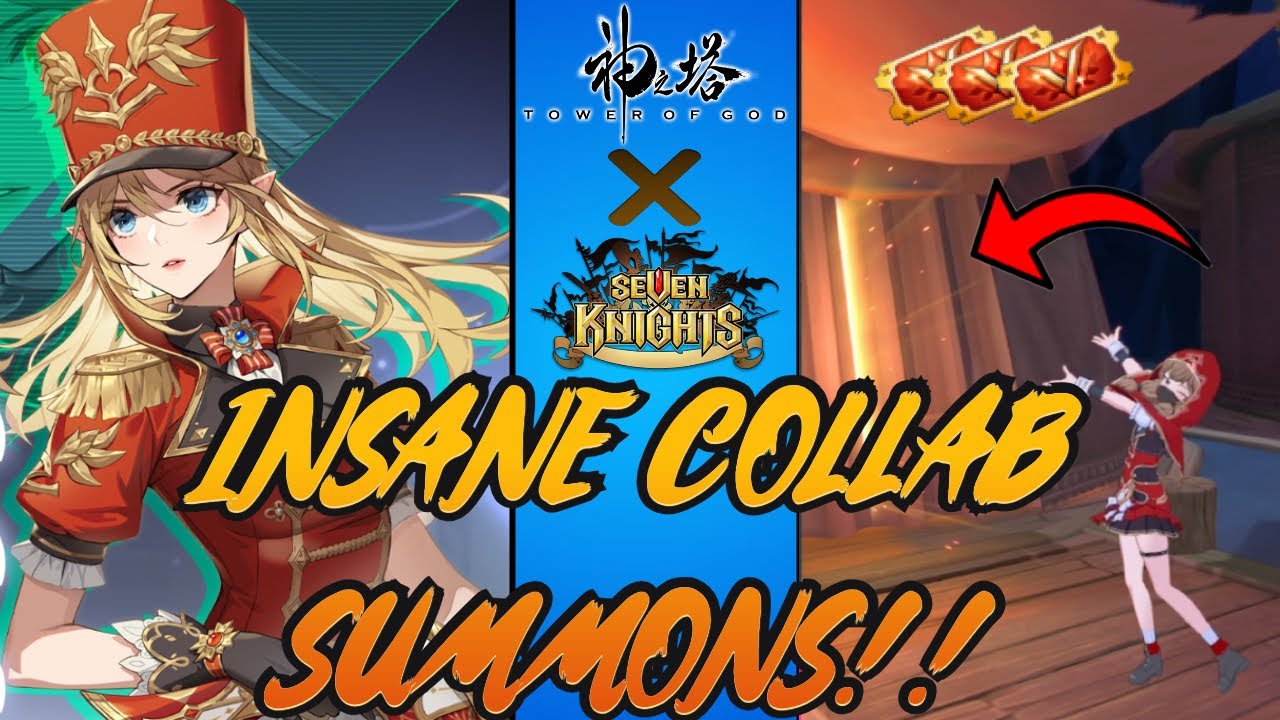 INSANE SEVEN KNIGHTS COLLAB SUMMONS!! CAN WE GET RACHEL?! |Tower of god ...