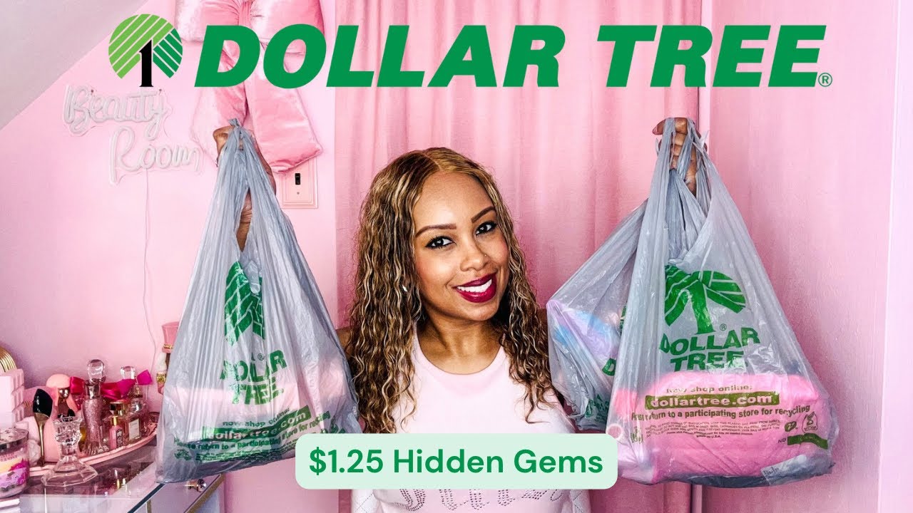GIRLY DOLLAR TREE HAUL | $1.25 HIDDEN GEMS YOU NEED! - YouTube