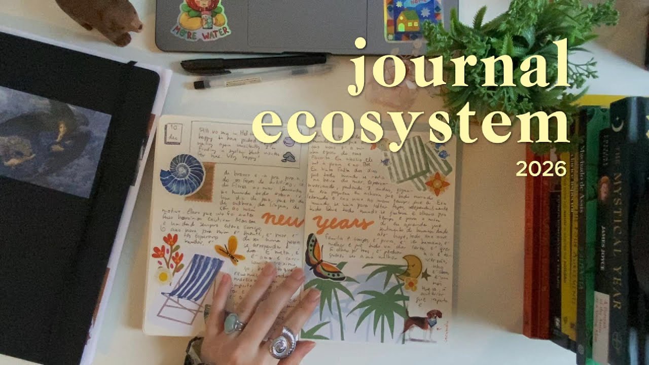 my journal ecosystem 2026 ༉‧₊˚ - YouTube