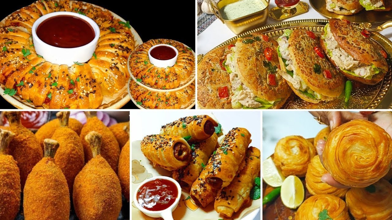 5 Amazing Snacks Recipes 🔥 Simple & Delicious Recipes ️ New Recipes By ...