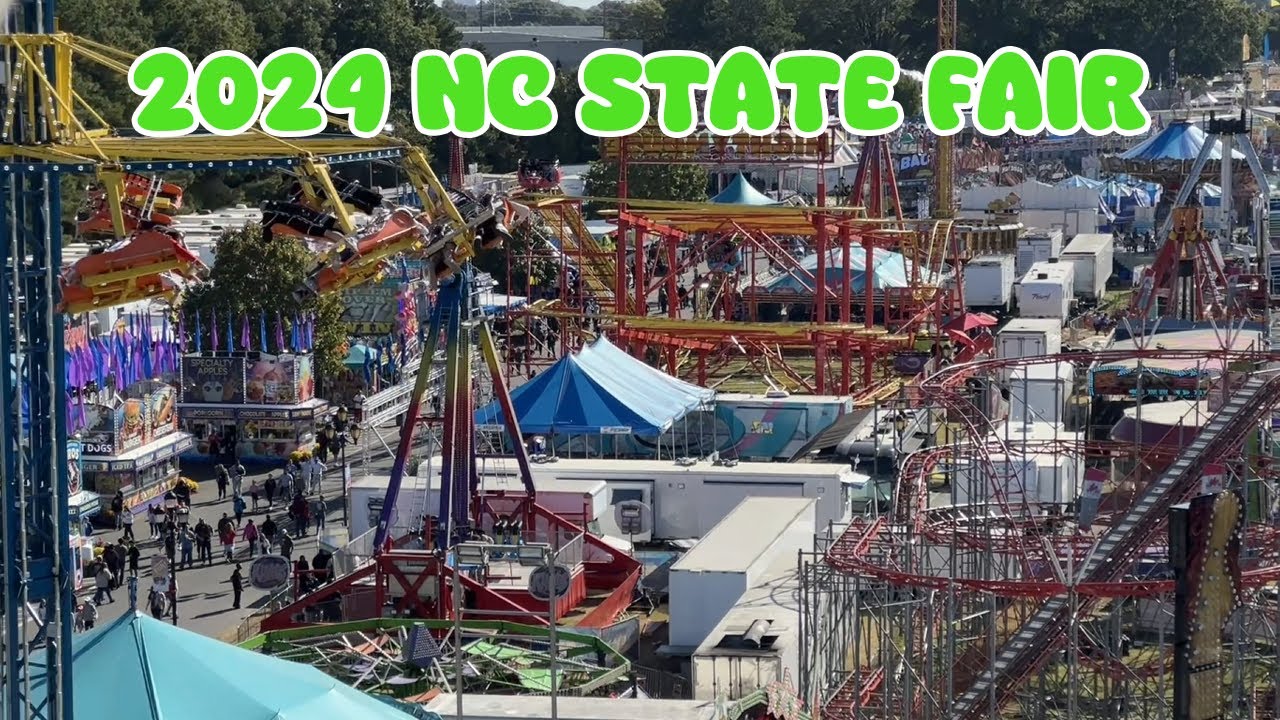 The 2024 NC State Fair (Rides, Games, and Food) - YouTube