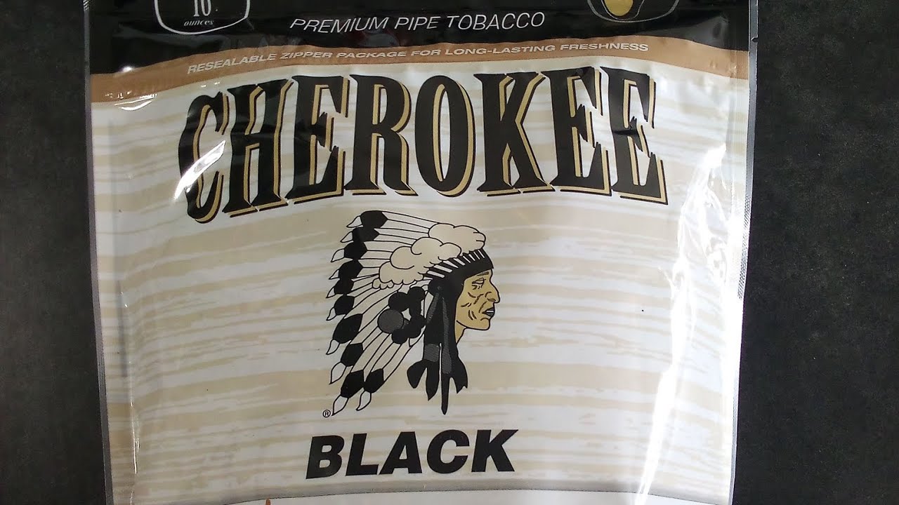Cherokee black premium pipe tobacco review - YouTube