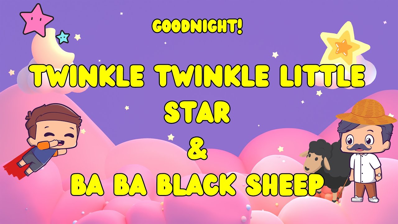 Counting Stars and Sheep to Fall Asleep! Twinkle Twinkle Little Star ...