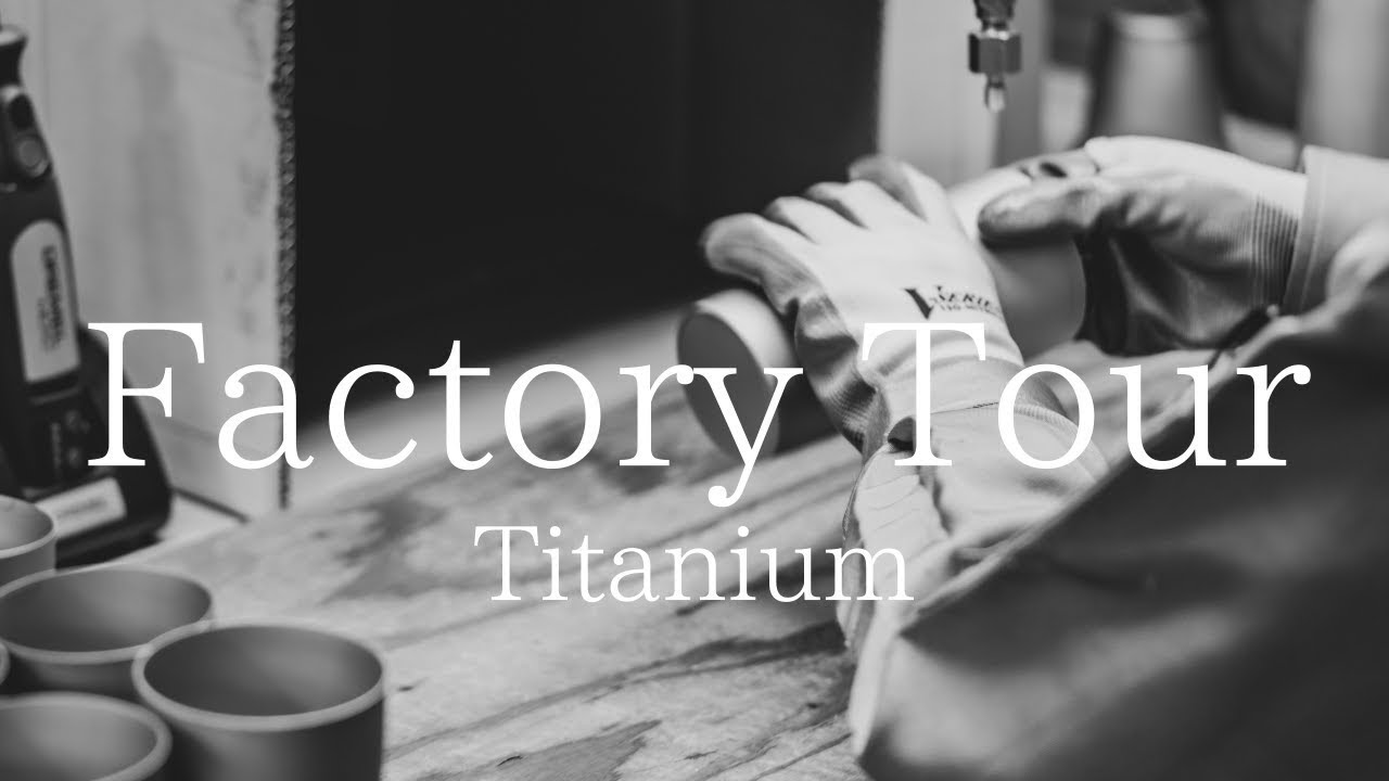 HORIE 工場見学 発色工程抜粋 Titanium Color - YouTube