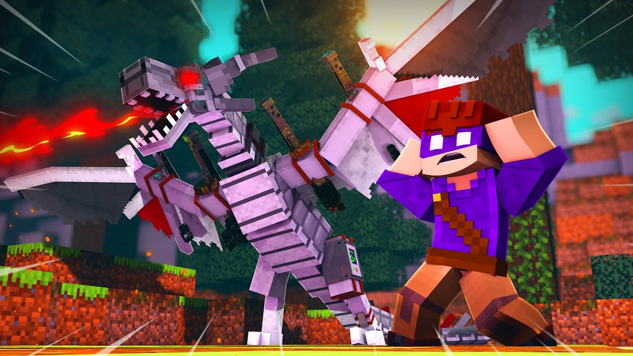 *NOVO* DRAGÃO CYBORG NO MINECRAFT!! Ep.26 - GAME OF DRAGONS ‹ DONAT3LO ...