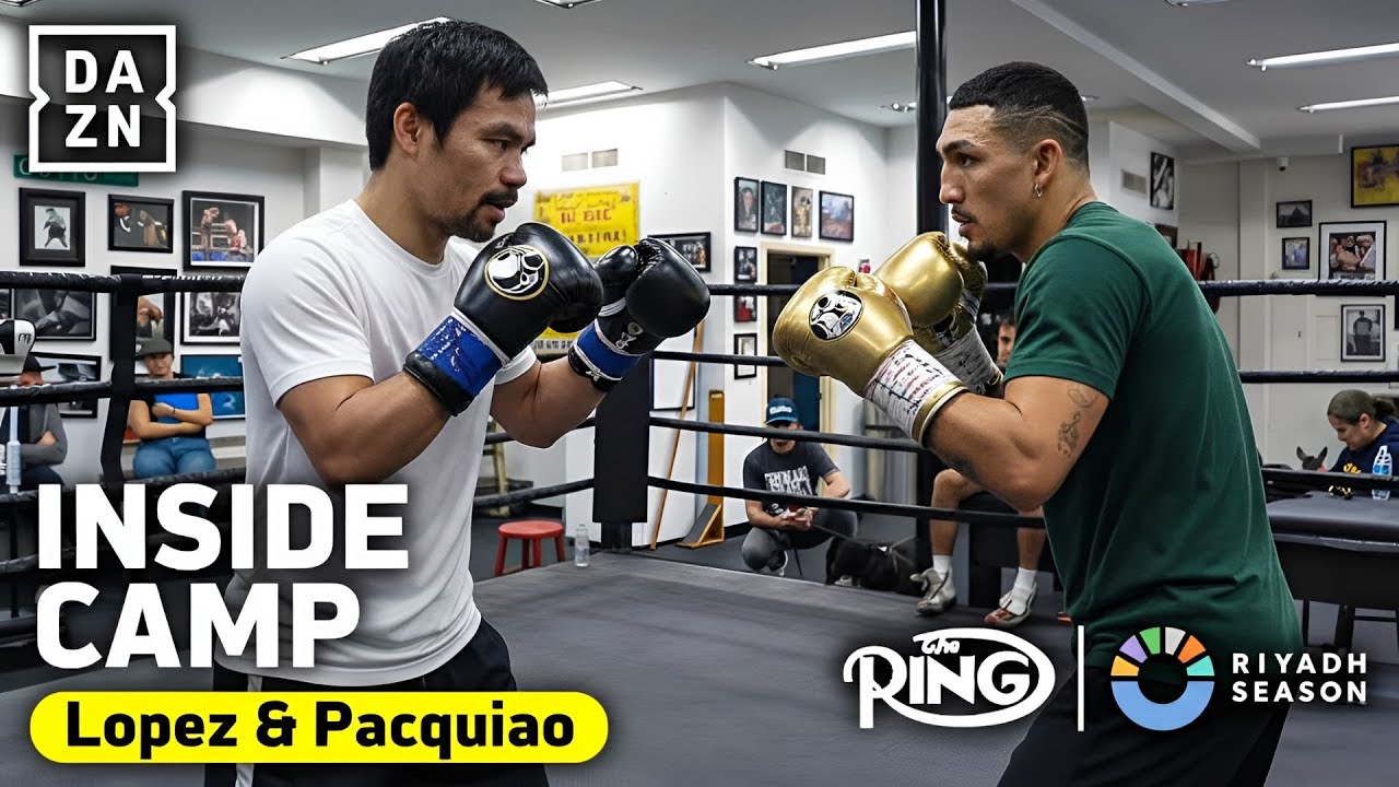 INSIDE CAMP: Pacquiao’s Secret Training Session With Teofimo Lopez ...