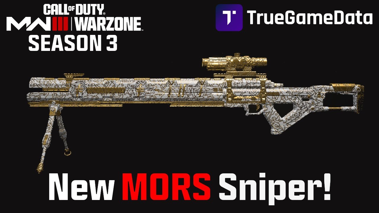 [WARZONE] The New MORS Sniper is Insane! Detailed Stats and Best Builds - MW3, MWIII, WZ3 - YouTube