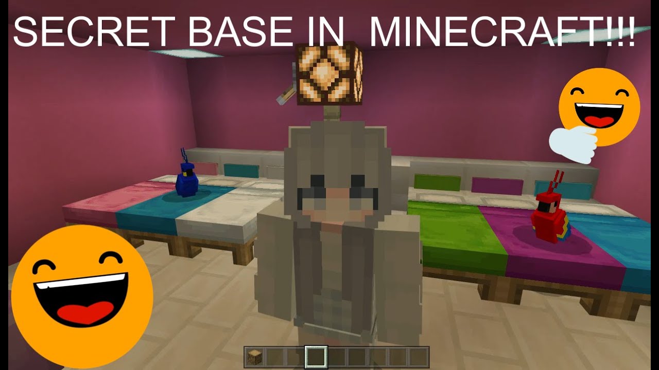 Making a Secret Base I Minecraft - YouTube