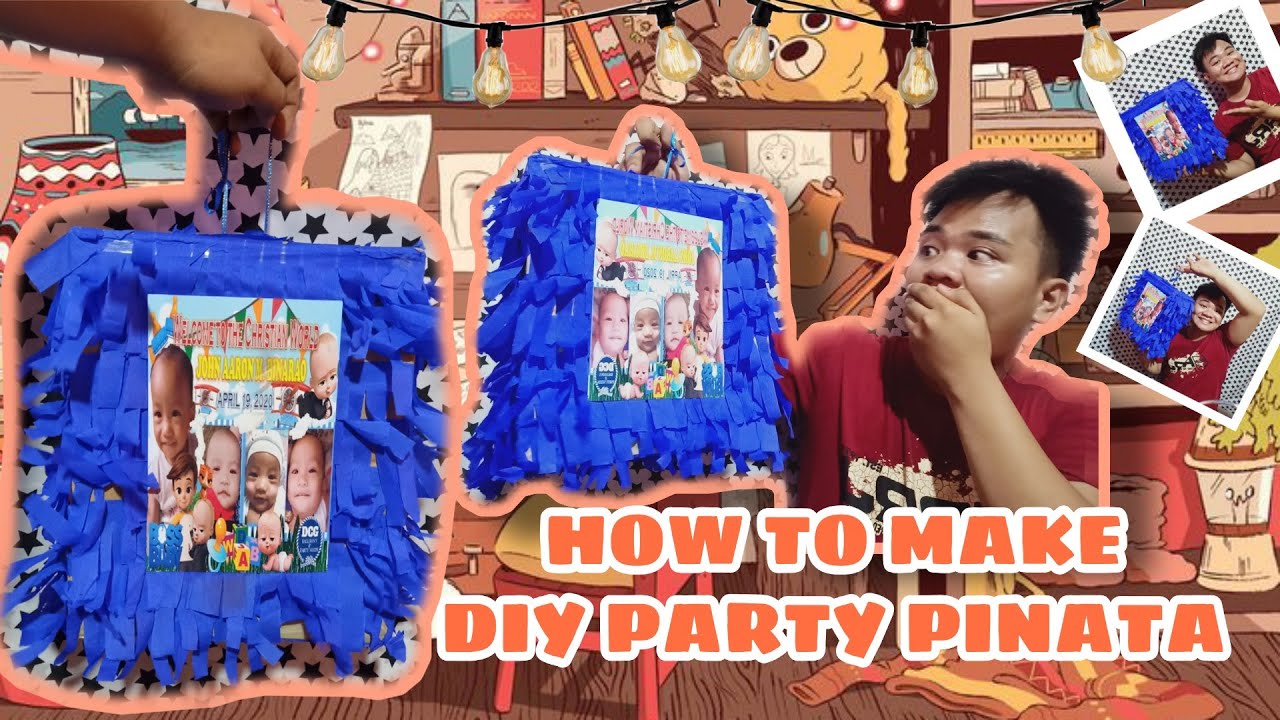How to make DIY PINATA - YouTube