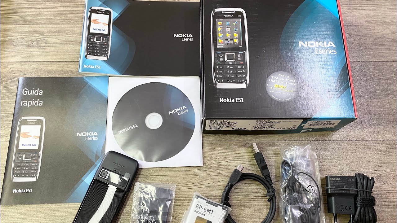 Mở hộp Nokia E51 Full Box. Mới 100% Chưa qua sử dụng. LH: 0832567894 - YouTube