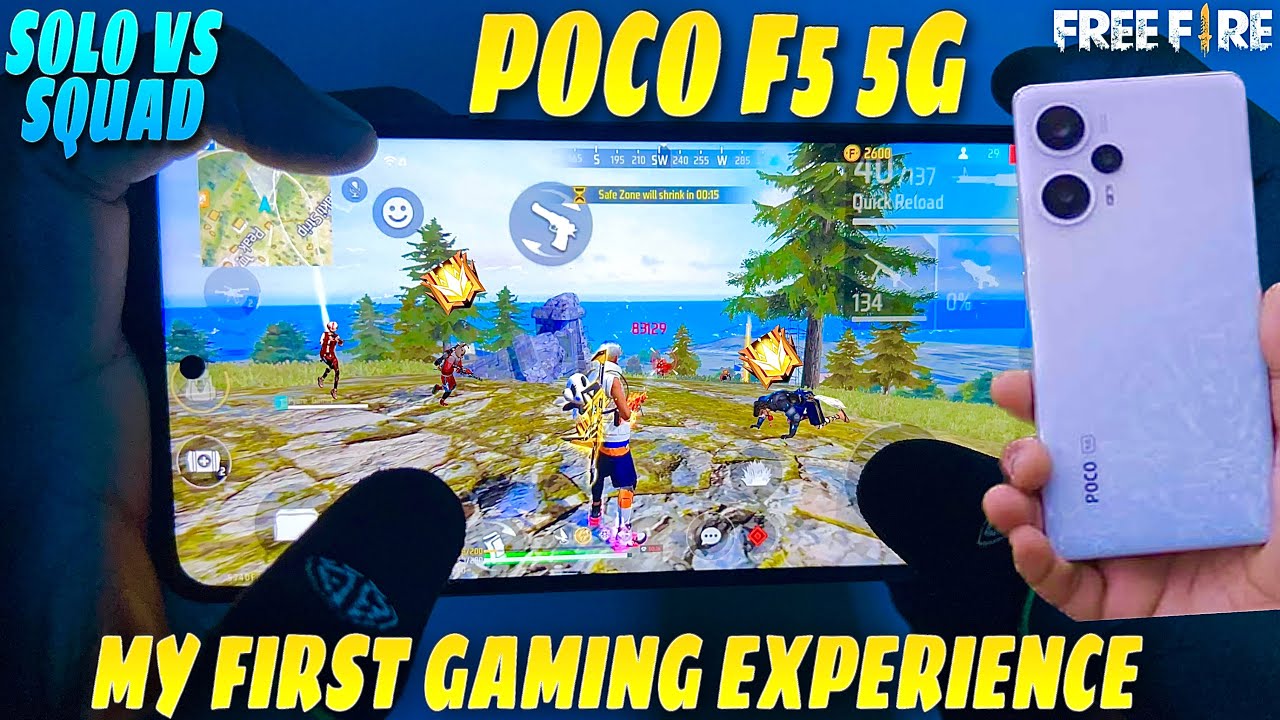 poco f5 5g gaming test my first gaming experience game turbo SD 7+ GEN ...