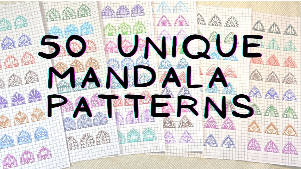Mandala Patterns | Mandala Basics Series Ep-1 | My World Of Mandalas ...