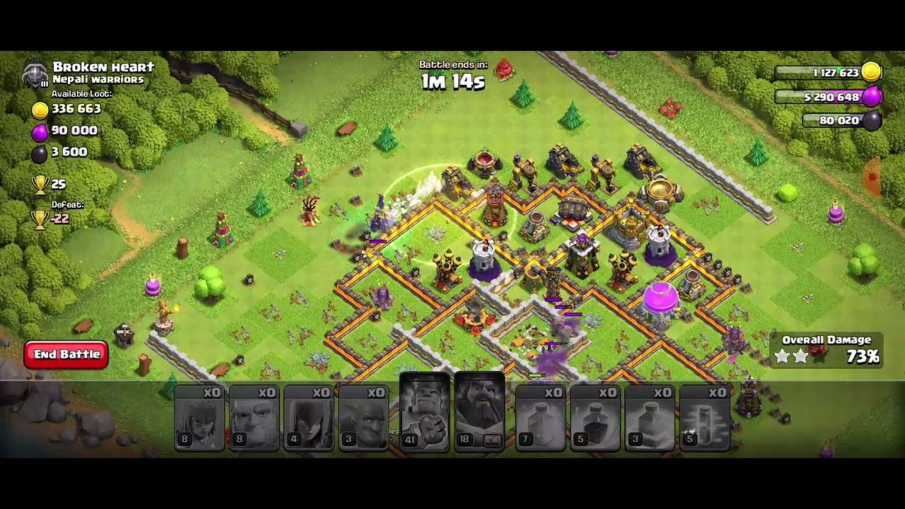 Attack in COC / COC attack - YouTube