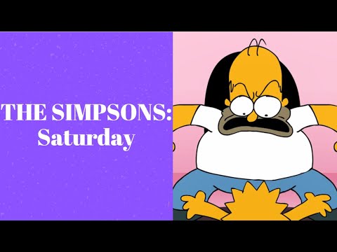 THE SIMPSONS Saturday😈 - YouTube