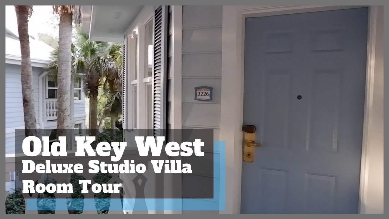 Disney's Old Key West | Deluxe Studio Villa | Full Room Tour - YouTube