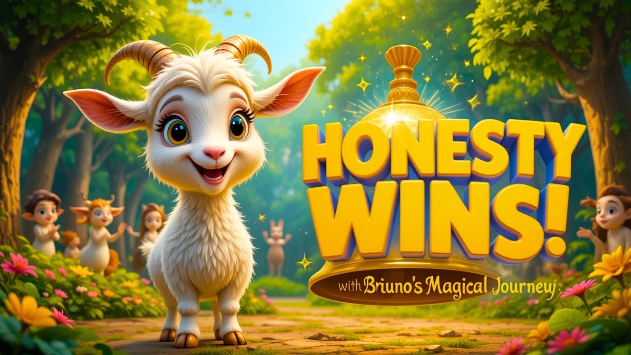 Bruno the Honest Goat 🐐 | A Magical Story of Honesty & Success for Kids ...