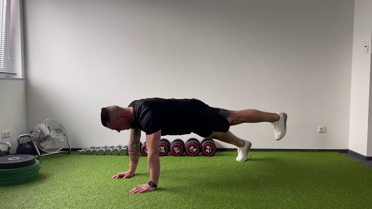Single Leg Plank - YouTube