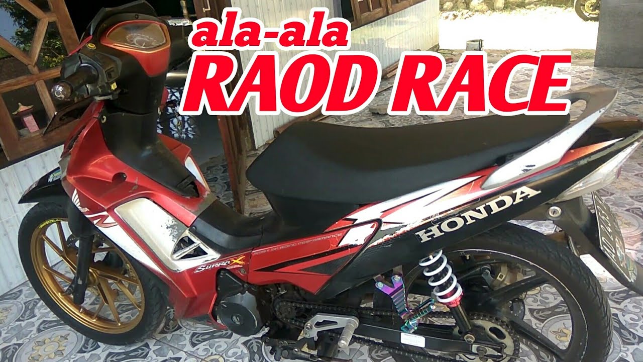 MODIF SUPRA X 125 SEMI ROAD RACE KEREN - YouTube
