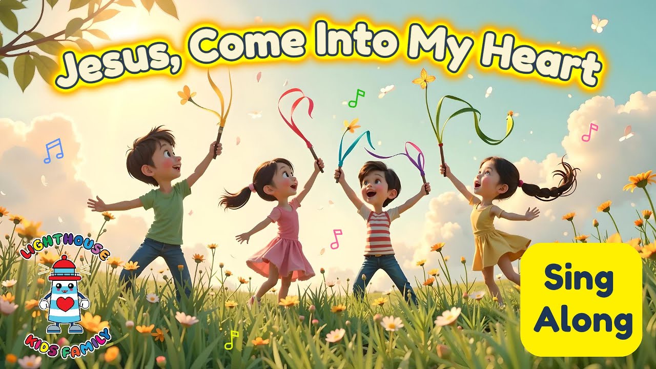 Jesus, Come Into My Heart | Bible Song for Kids with Subtitles ...