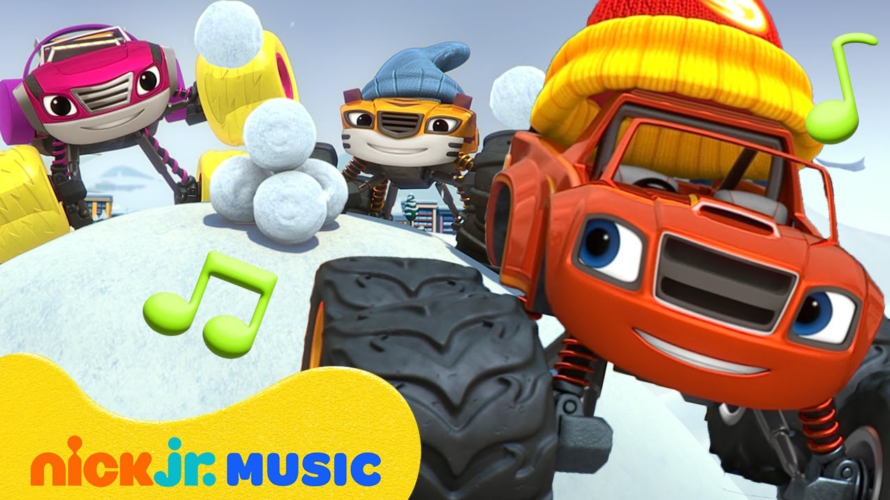 Blaze and the Monster Machines Snow Songs! ️🚗 | Nick Jr. Music - YouTube