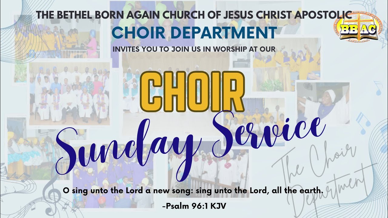 Choir Sunday Service - August 31, 2025 - YouTube