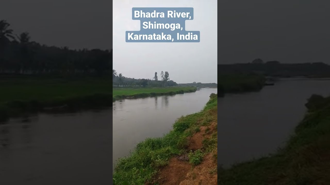 Bhadra River, Shimoga. Nature peace - YouTube
