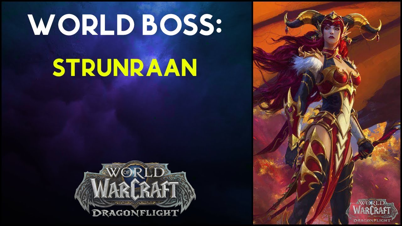 Strunraan World Boss Quest WoW - YouTube
