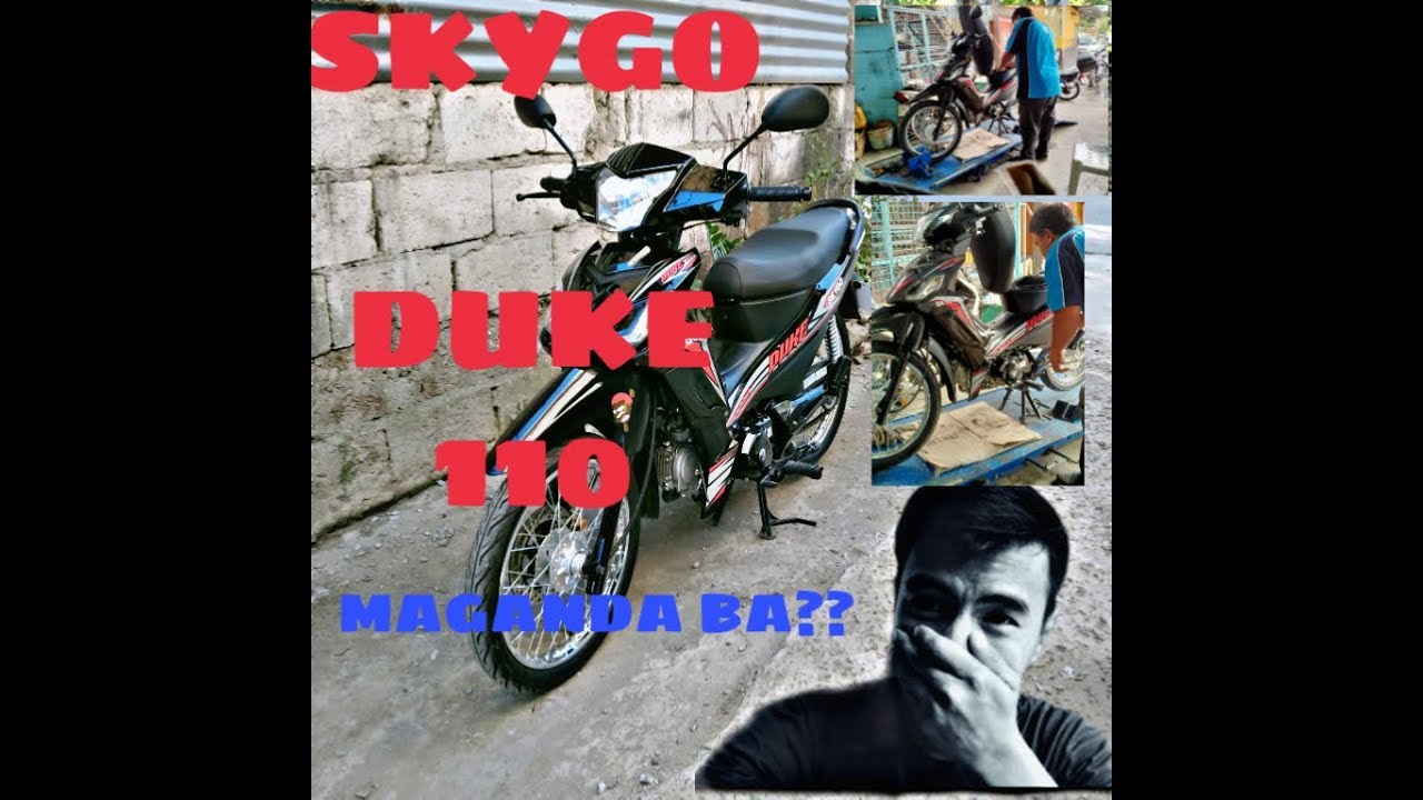 SKYGO DUKE 110 ANG MOTOR NA PANG AKIT SA CHICKSILOG HAHAHA - YouTube