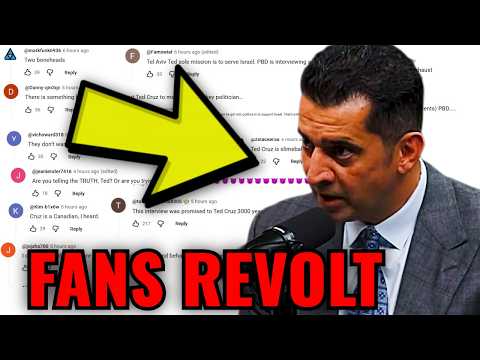 PBD CALLED OUT By Fans In MAGA CIVIL WAR After Him & Trump Back A SHOCKING Z*ONIST SHILL For 2028!