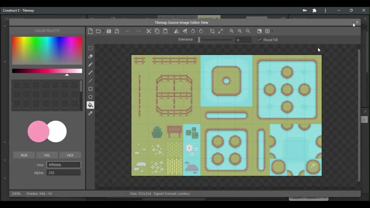 Tilemap In Construct 3 How To Tutorial Game Development Gamedev Gametutorial Construct3