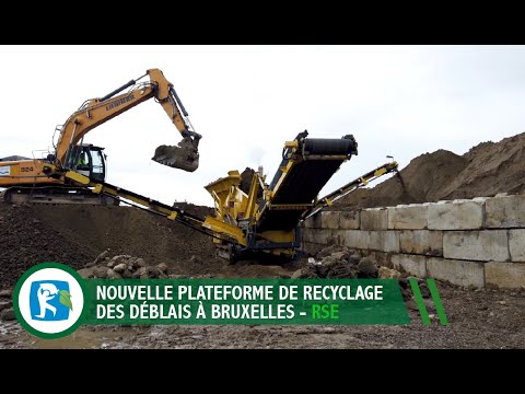 SADE - Nouvelle plateforme de recyclage des déblais à Bruxelles