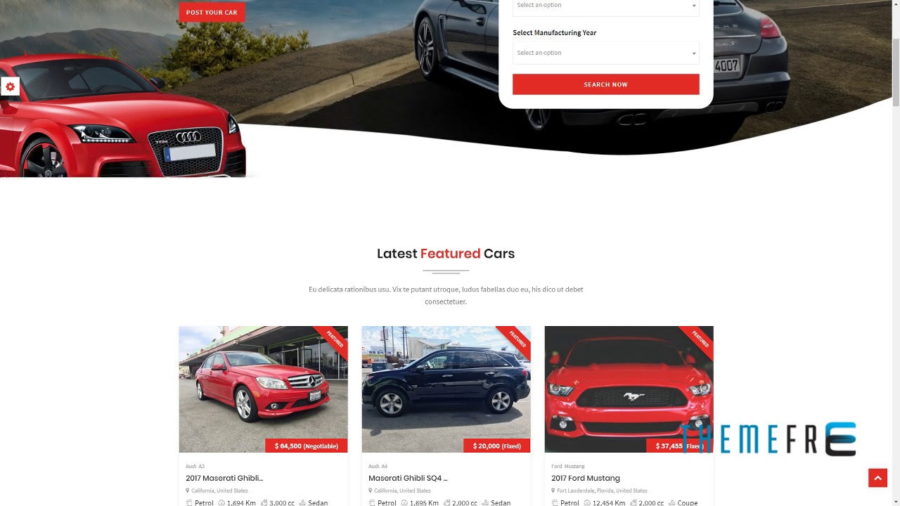 CarSpot -“ Automotive Car Dealer Wordpress Classified Theme Arif - YouTube