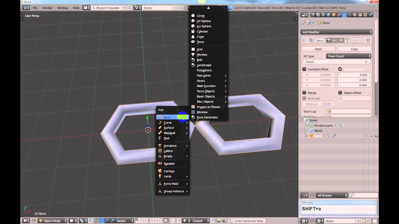 How to create a dynamic chain in Blender. - YouTube