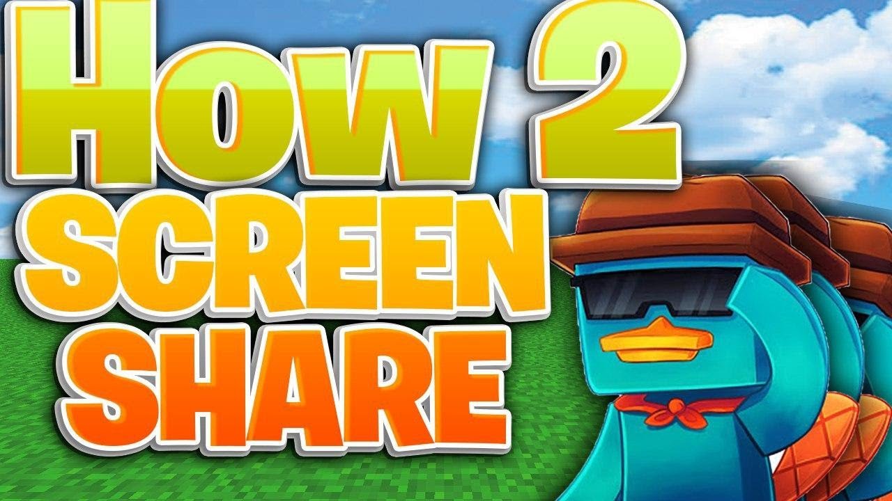 How To Screenshare Part 2 - YouTube