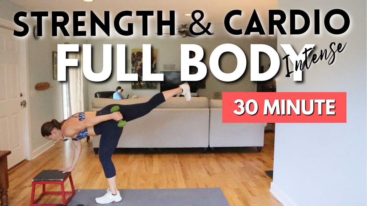 Intense Full Body Circuit Workout | Strength & Cardio | Blast Fat ...