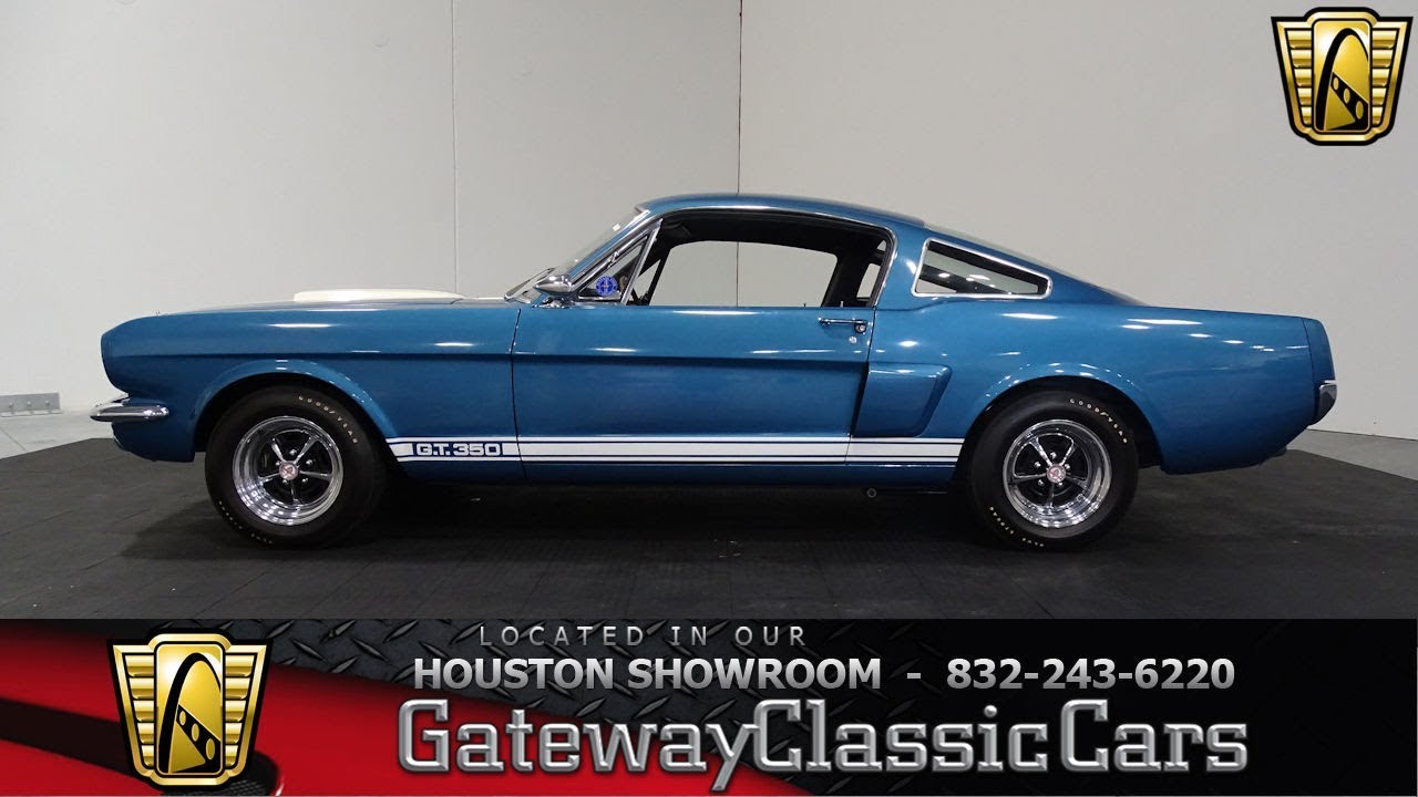 1966 Shelby Mustang GT 350 Gateway Classic Cars Stock #1019 in the ...