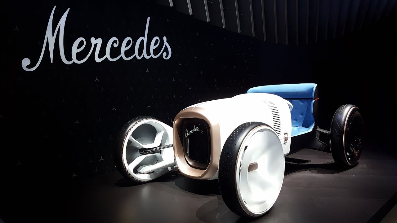 Vision Mercedes Simplex concept close look @ LA Auto Show - YouTube