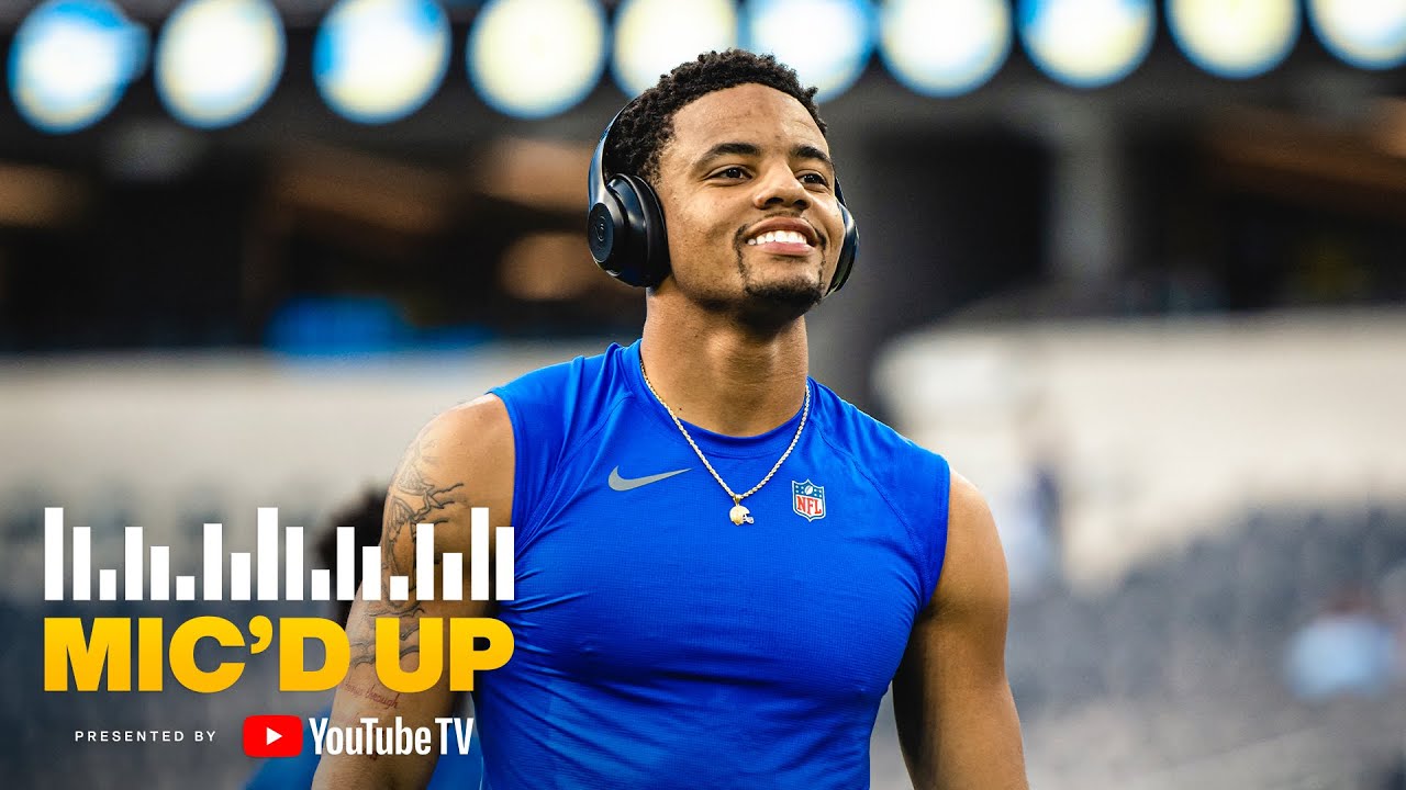 First Rams Game & “I Haven’t Stopped Smiling” | Mic’d Up With DB Cobie Durant - YouTube