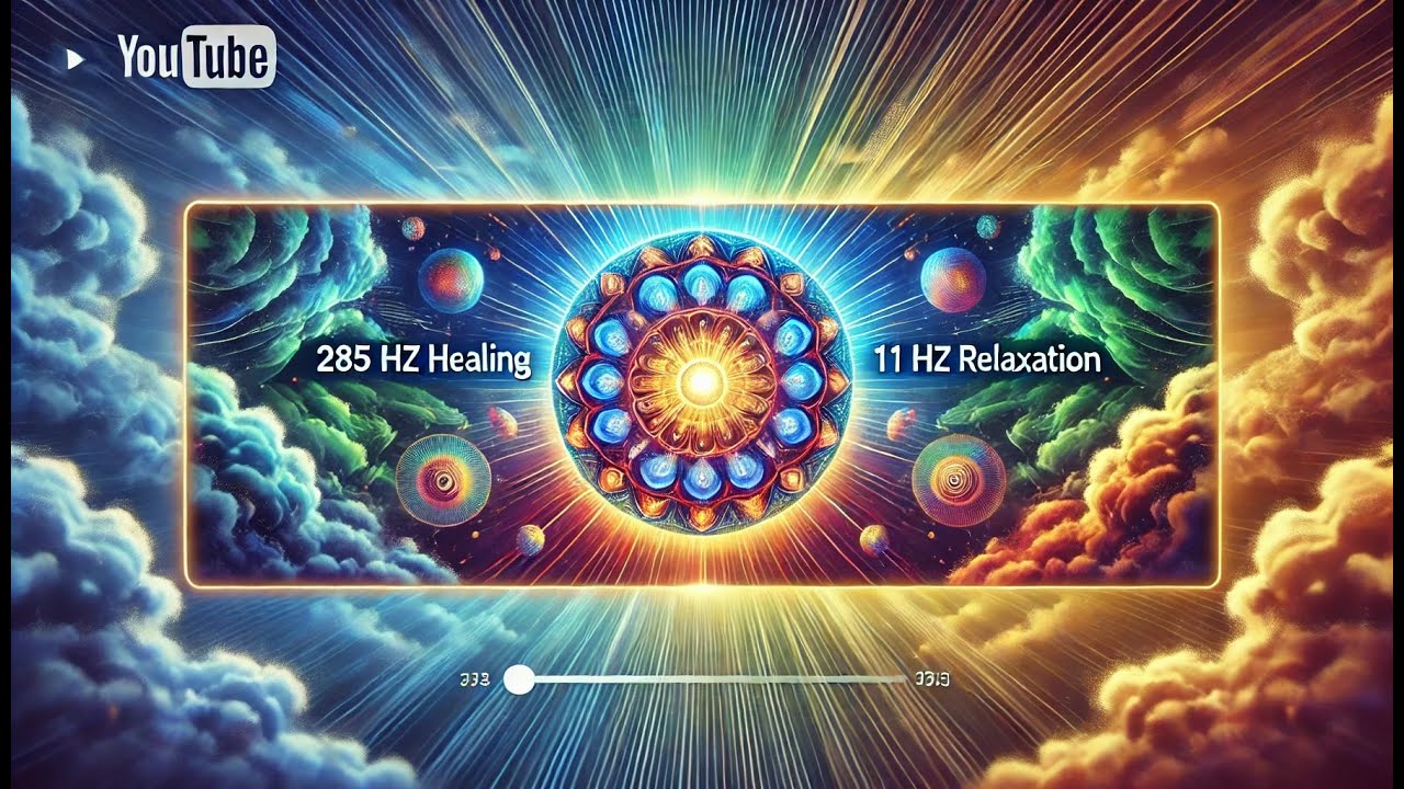 Most relaxing binaural beats | 11 Hz Binaural Beats with 285 Hz Healing ...