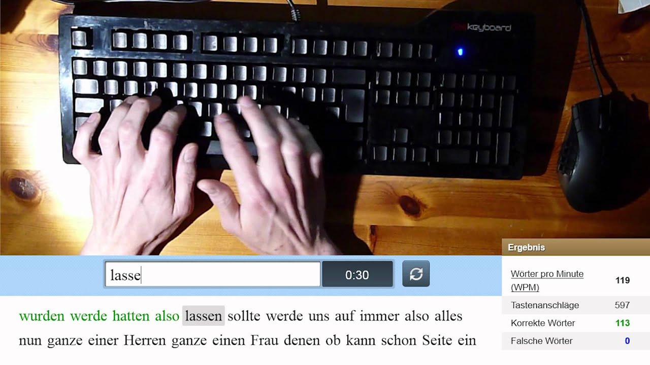 DAS KEYBOARD mit Neo2 - YouTube