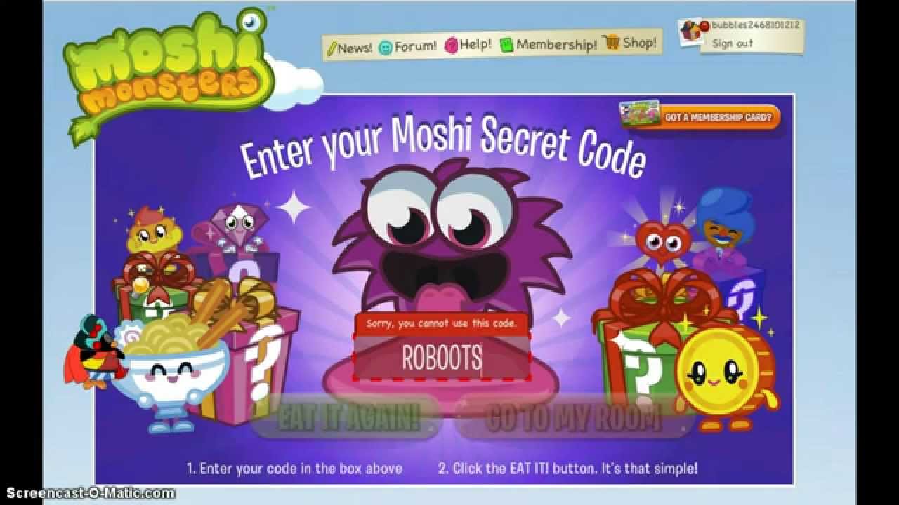 Moshi Monsters- cuddly cherry bomb build a robot tummy - YouTube