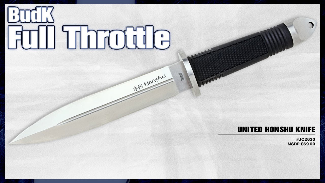 United Honshu Knife - YouTube
