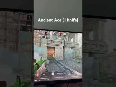 Cs2 ancient ace (1 knife) #counterstrike2 #csgo #cs2 #counterstrike #gaming #csgoclips #games # ...
