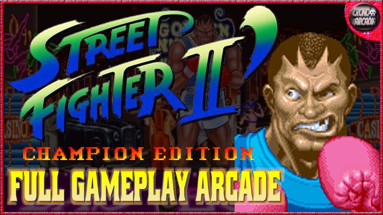STREET FIGHTER 2 BALROG Full Gameplay ARCADE - YouTube