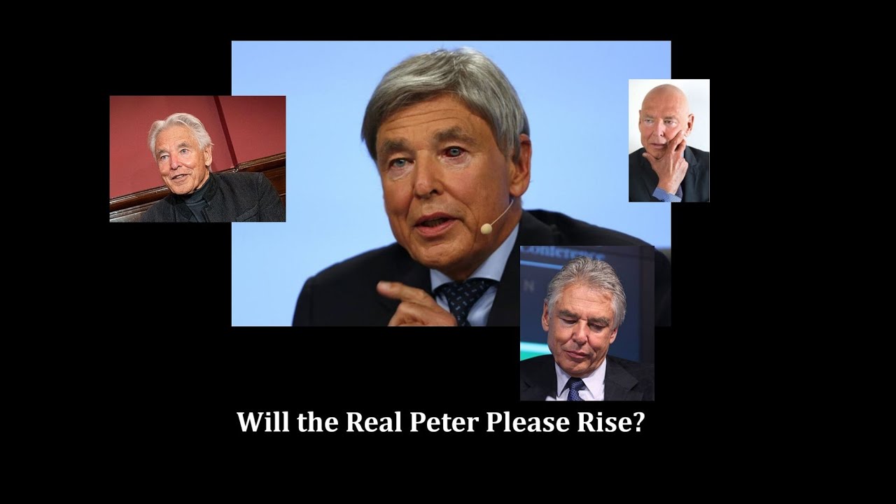 WEF Interim Director Peter Brabeck - YouTube