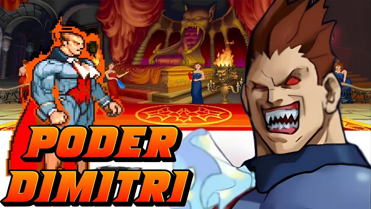 El Poder de Demitri Maximoff Darkstalkers - YouTube