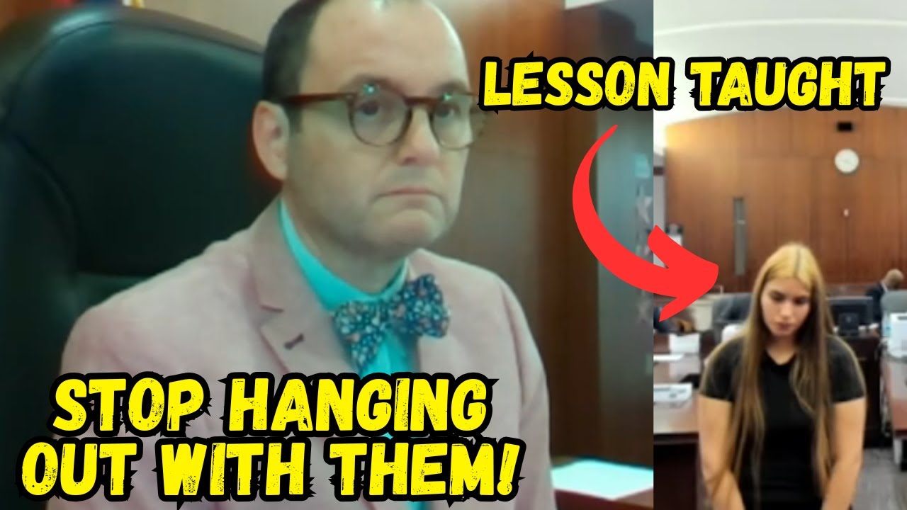 Judge Fleischer Teaches Young Defendant A Lesson! - YouTube
