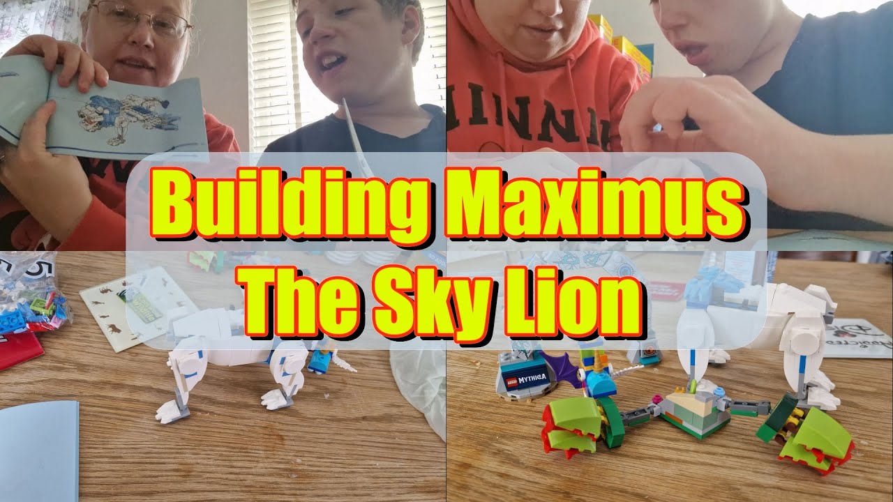 Building Maximus The Sky Lion - YouTube
