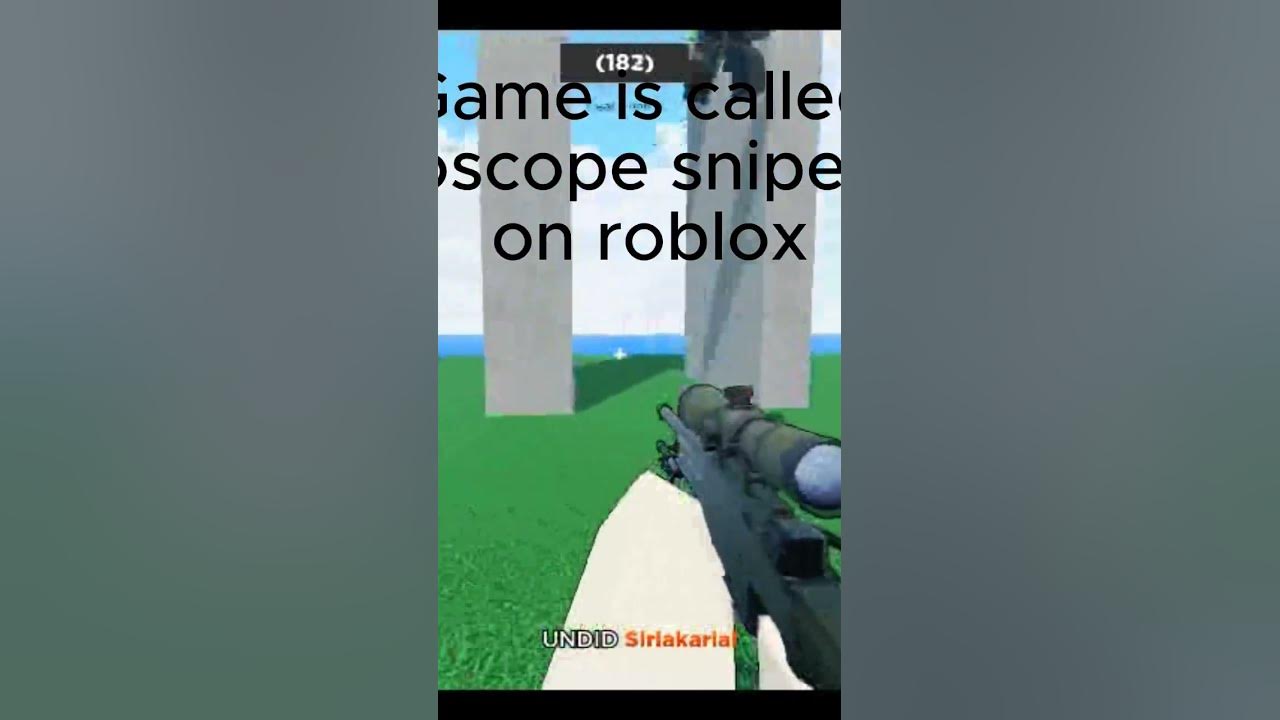 Noscope Snipers Kill Compilation Noscopesniping Noscope Roblox