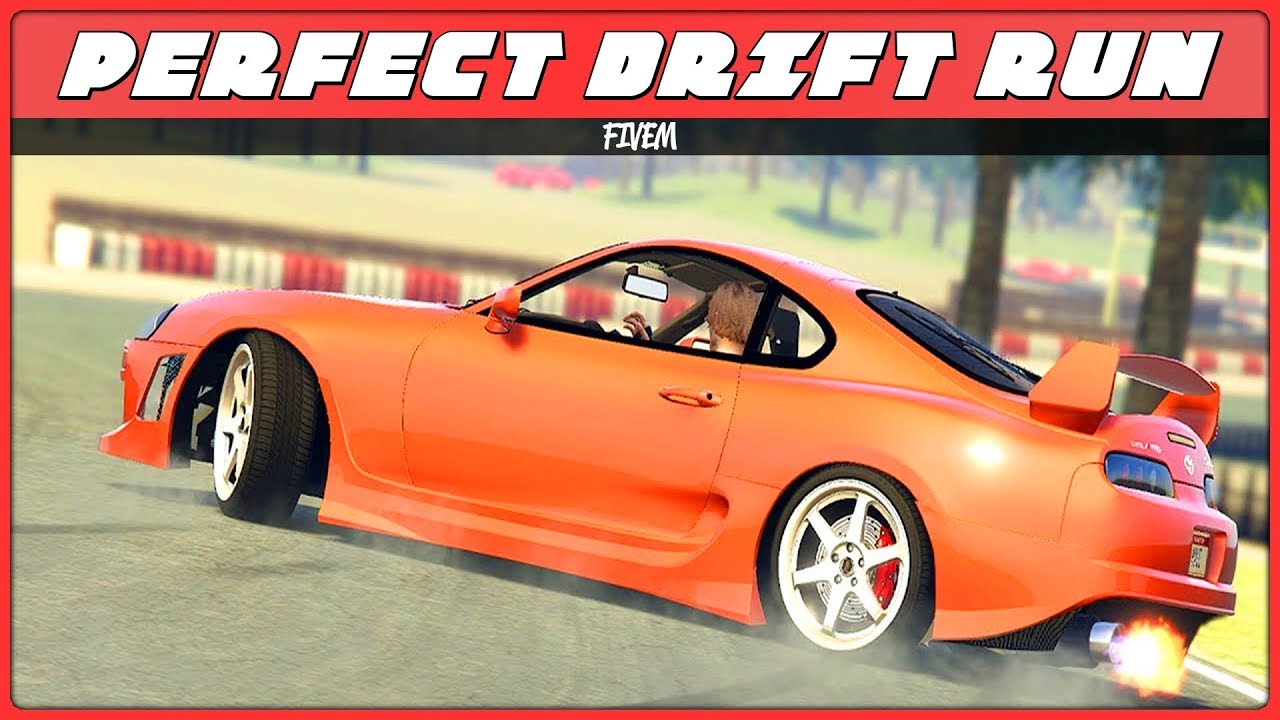 SUPRA JZA80 DRIFT RUN (GTA 5 FiveM) - YouTube